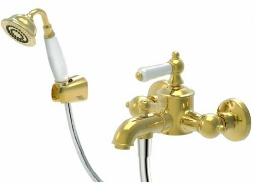 Bravat Смеситель для ванны Art золото F675109G-B Bravat