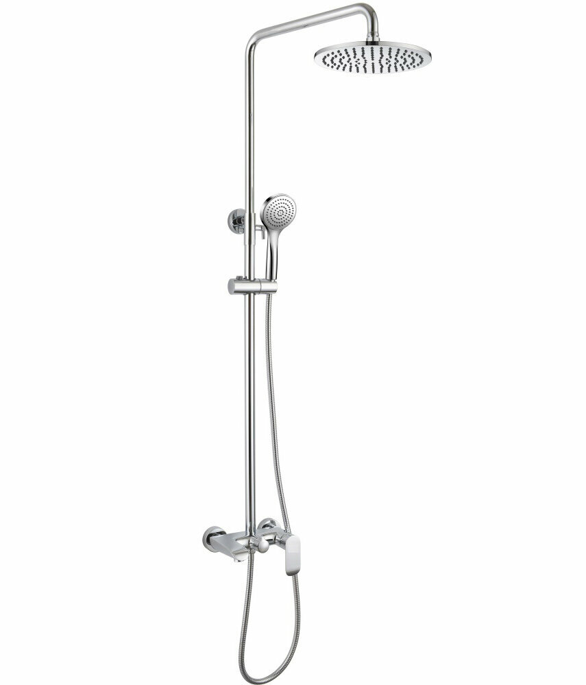 Bravat Душевая система со смесителем на ванну Pure F6335369CP-A-RUS Bravat