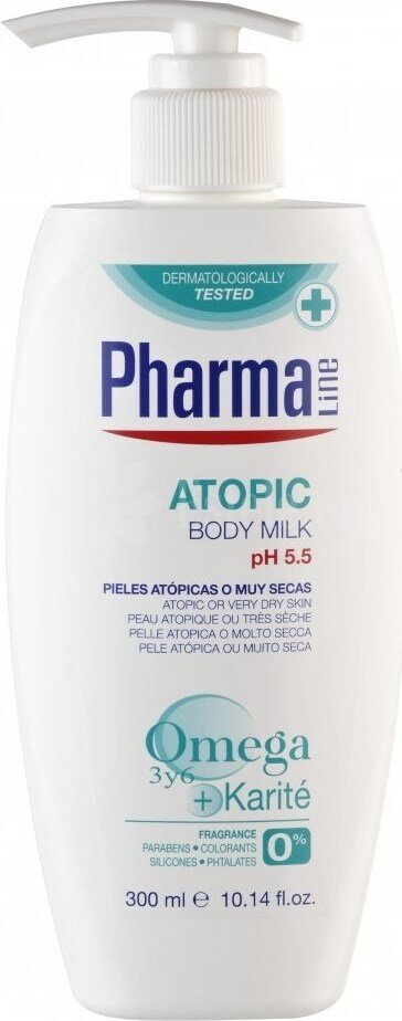 Молочко для тела Pharmline Atopic, 300мл
