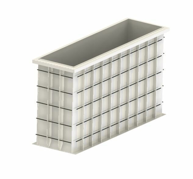 Смотровая яма для гаража 5000*800*1500 мм