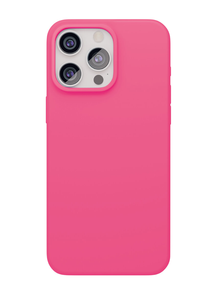 Чехол-накладка VLP Aster Case with MagSafe для смартфона Apple iPhone 15 Pro Max Neon Pink