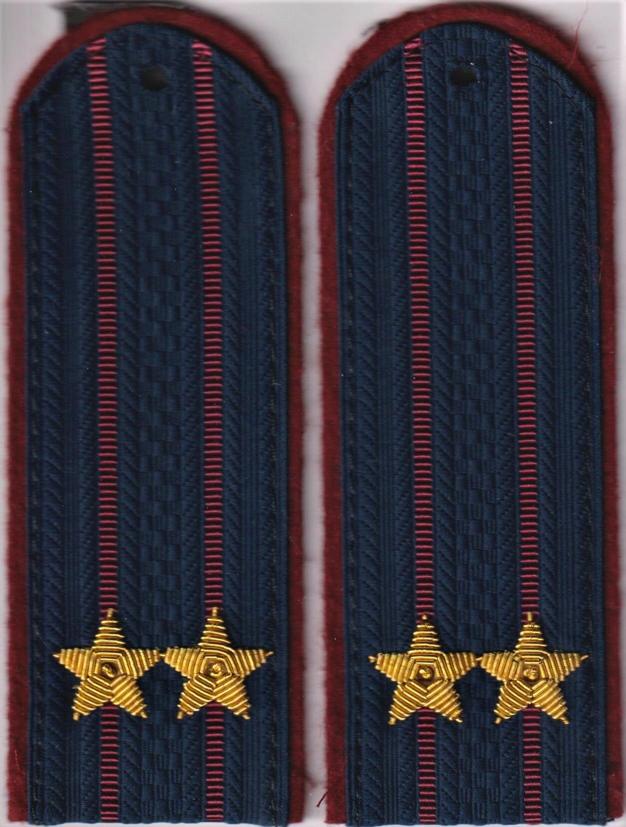 Погоны фсин на куртку ( с хлястиком) , подполковник