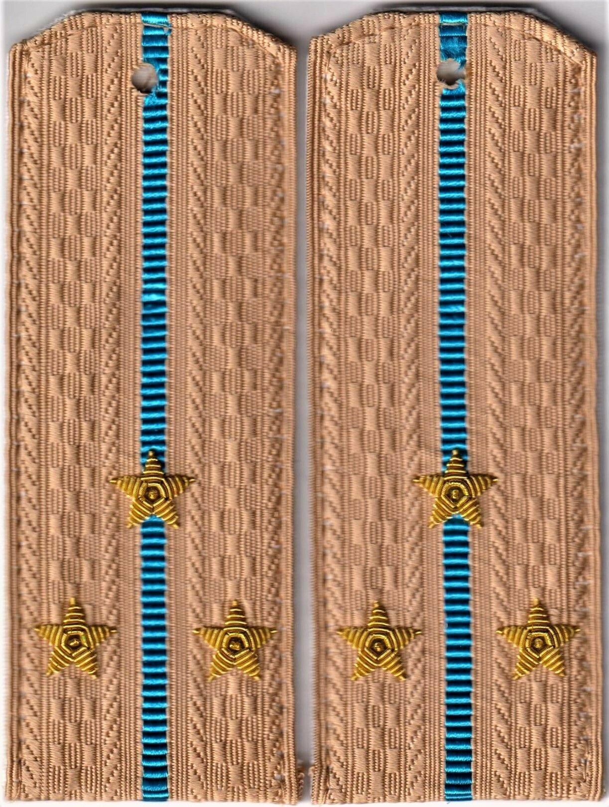 Погоны авиации ВМФ кремовые, старший лейтенант