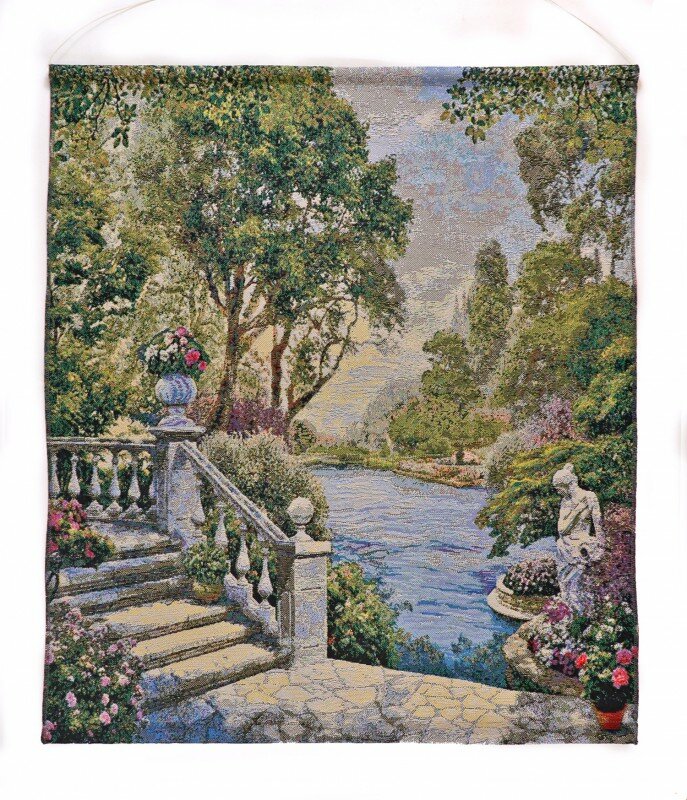 Панно на стену 64х77 см, без рамы на держателе. Гобелен.