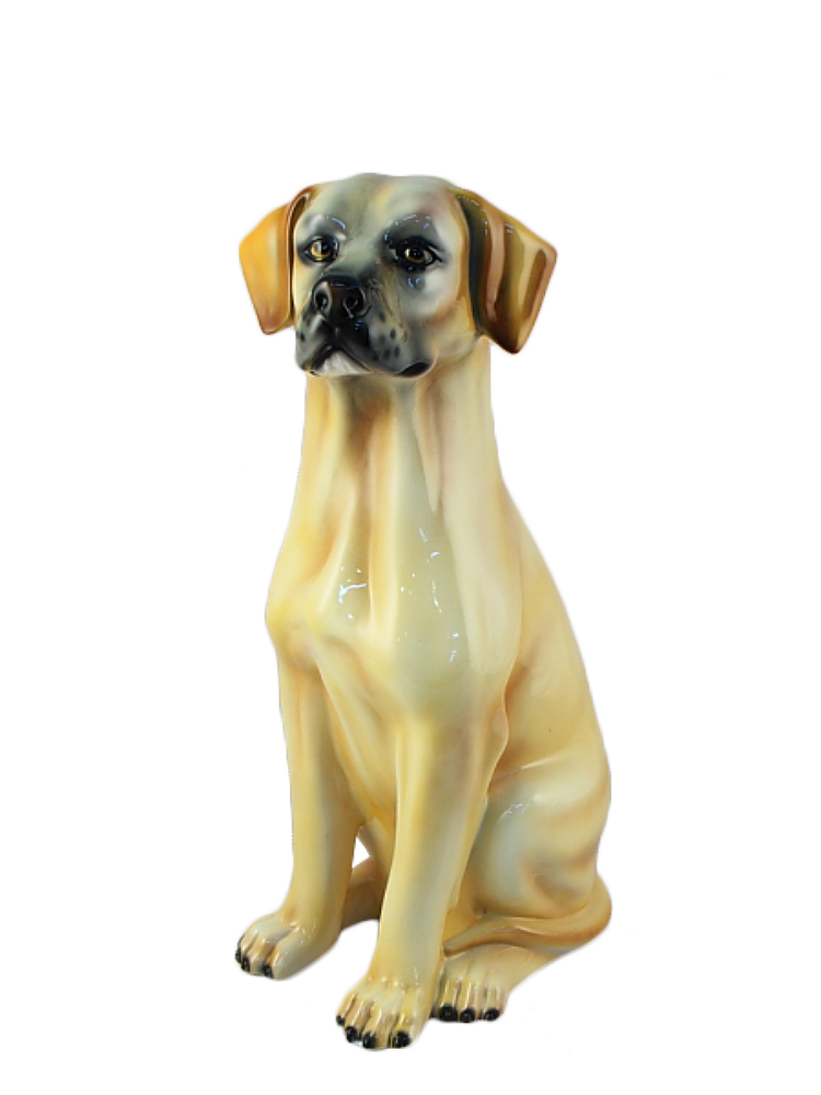 Керамическая скульптура Лабрадор H 56 см KSVA-CB-334-L