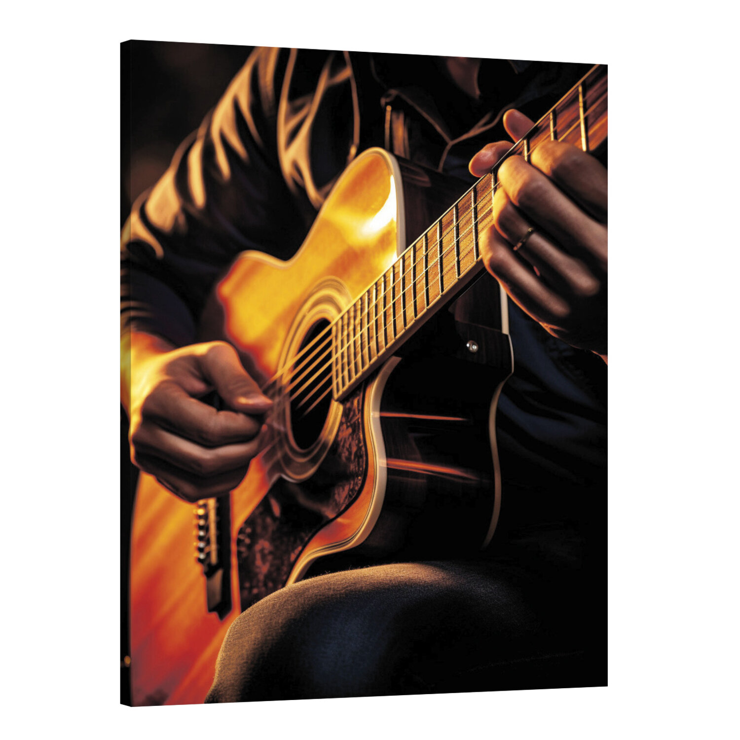 Интерьерная картина 50х70 "гитара"