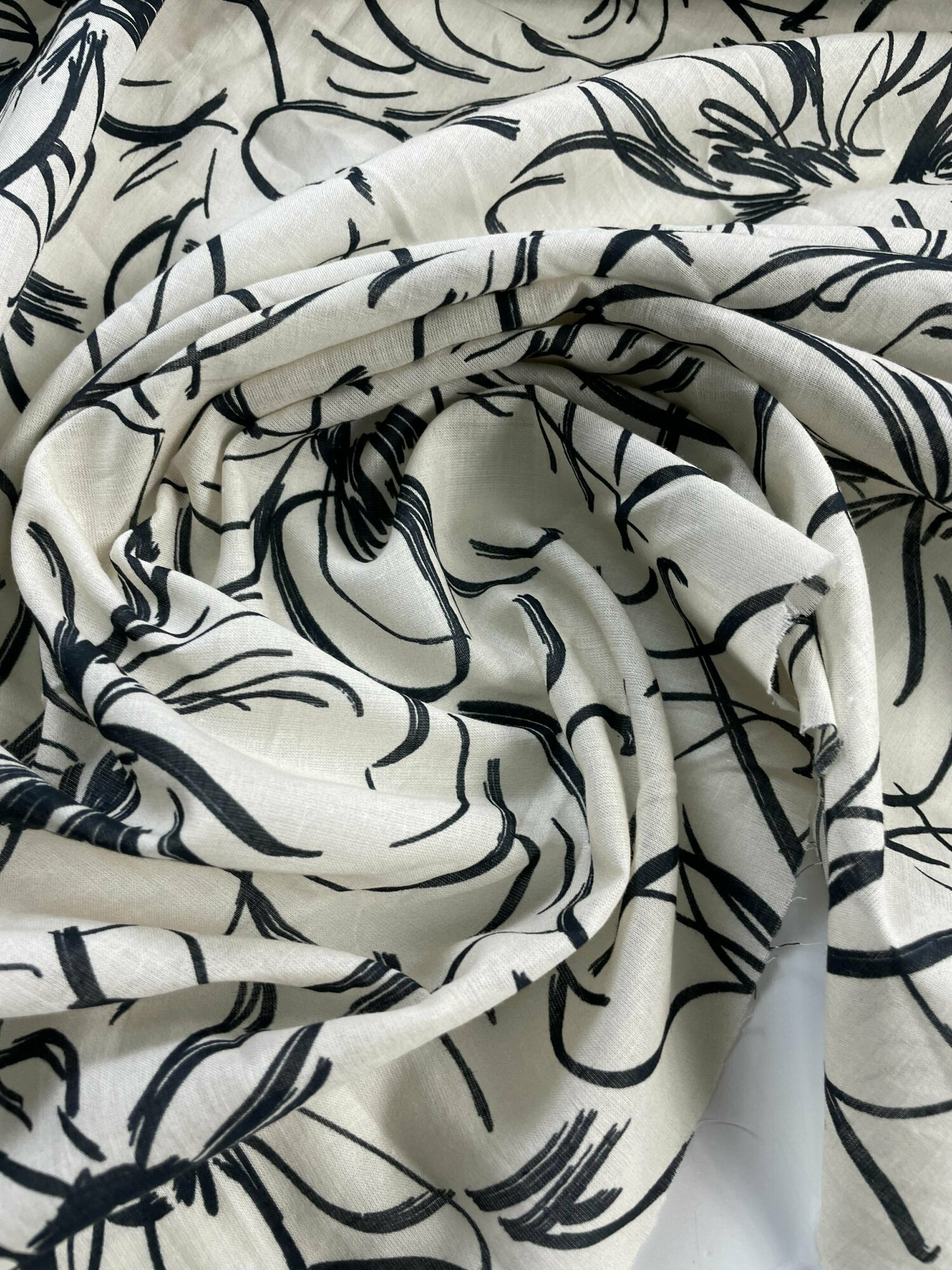 Хлопок батист отрез 3,3 м