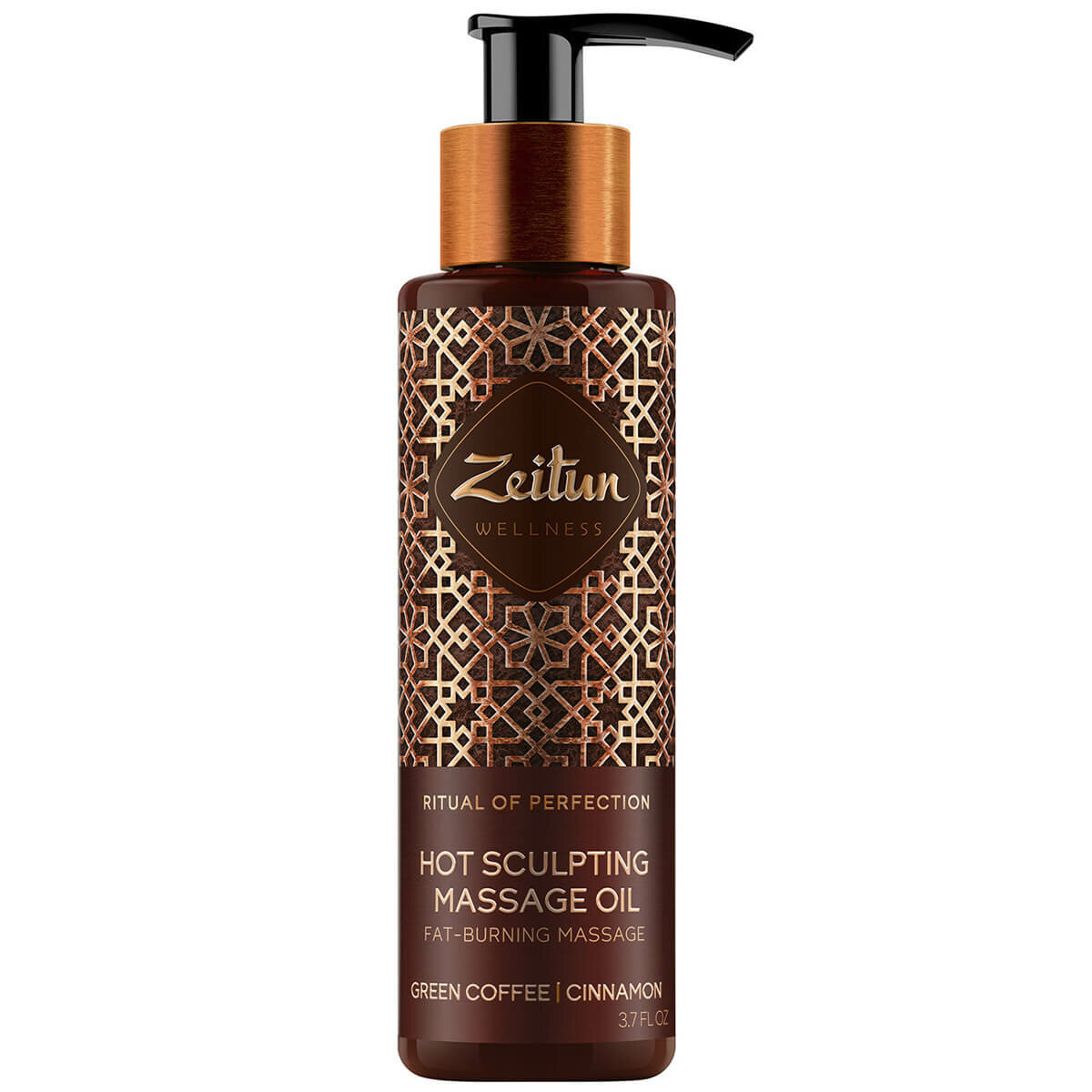 Масло массажное "Ритуал совершенства" с термо-эффектом, 110 мл, ZEITUN