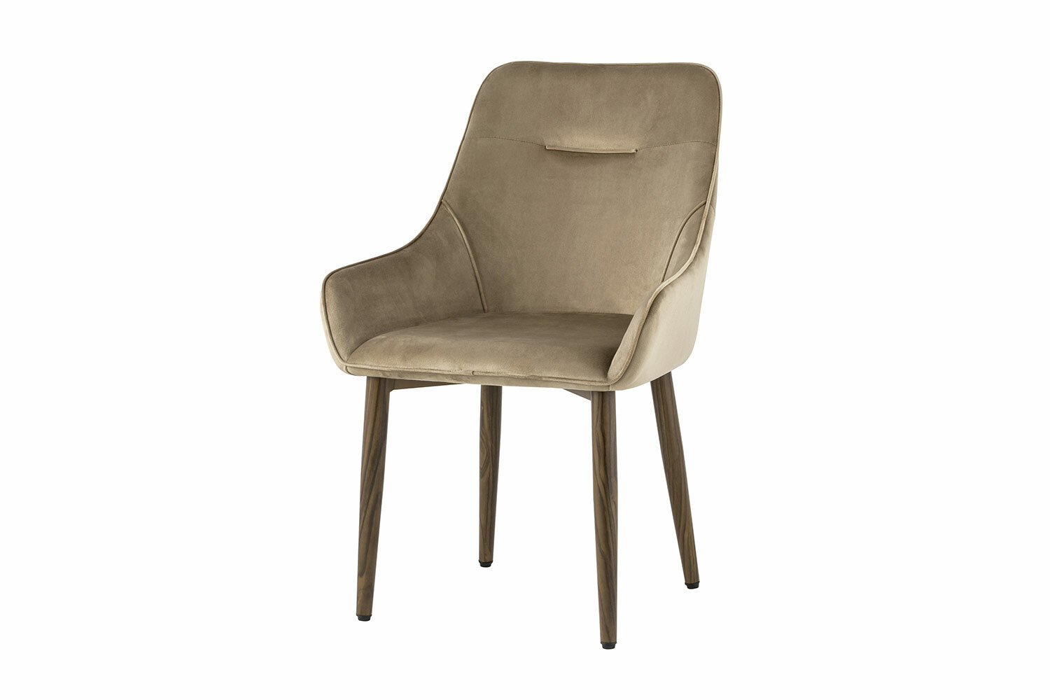 Стул кухонный Hoff Диана, 56х87х60 см, мягкий, со спинкой, цвет бежевый, коричневый