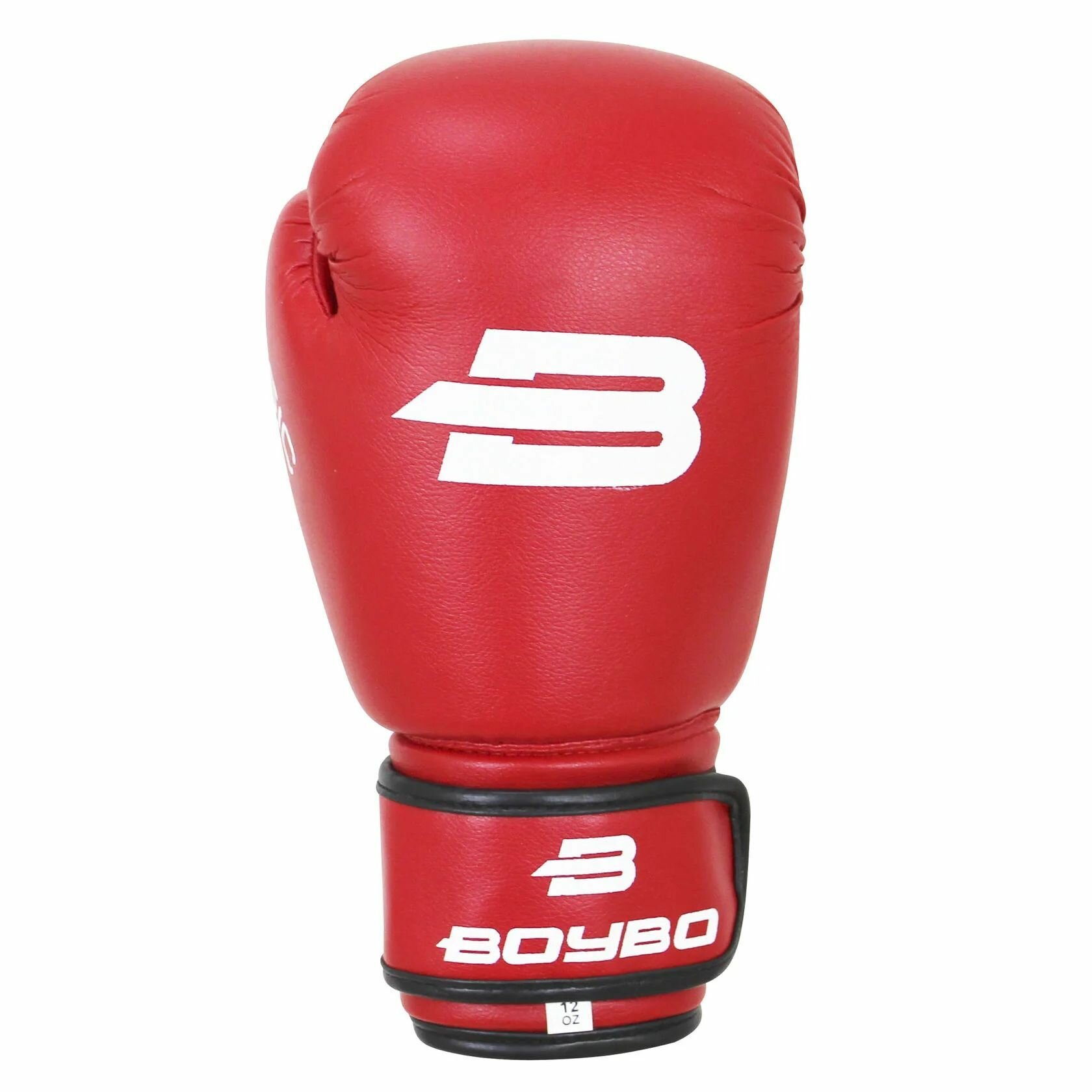 Перчатки боксерские BoyBo Basic BBG 100 красные (12OZ) — фото 1