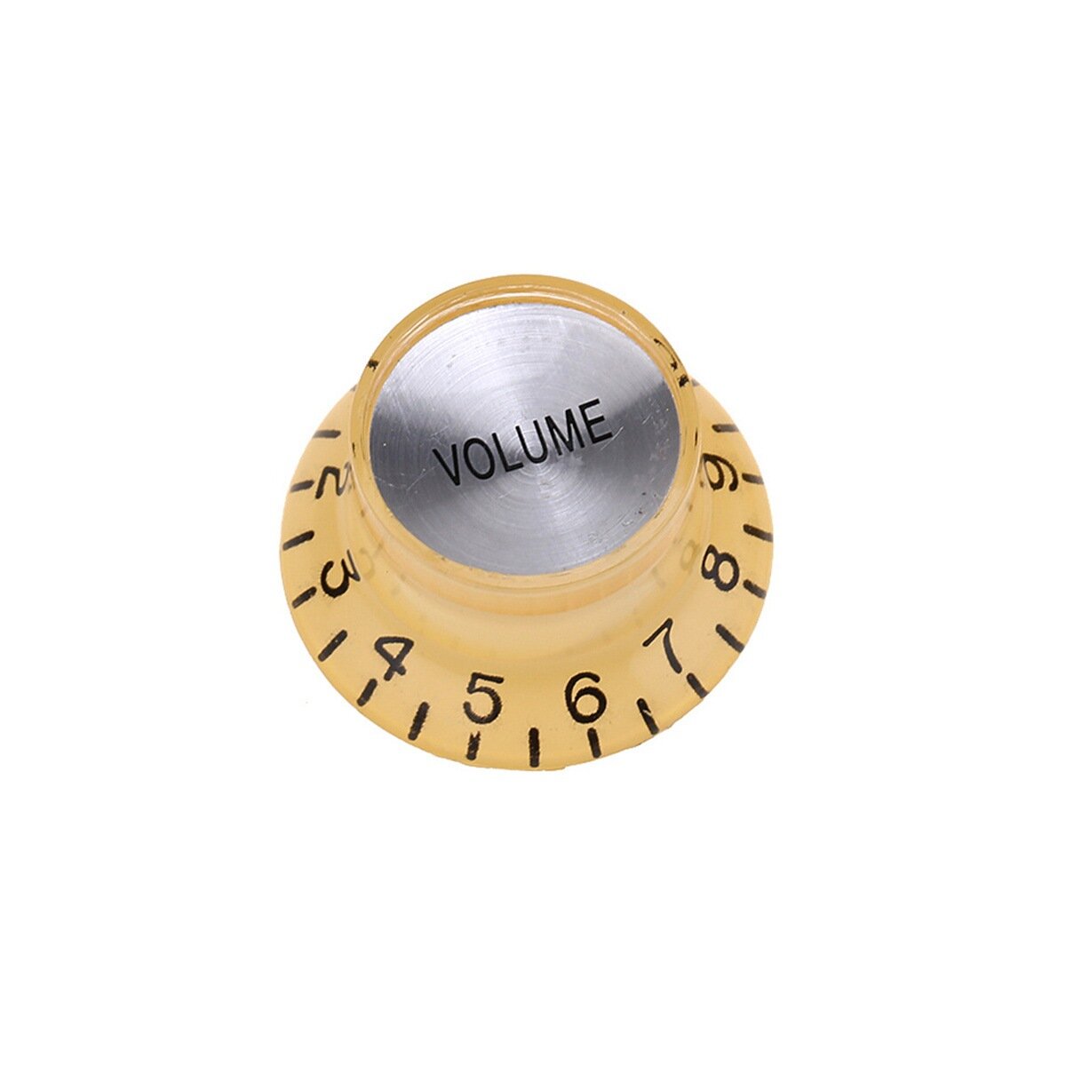 Ручка потенциометра громкости Musiclily MX1737IV, SG Style, метрическая, громкость, кремовая