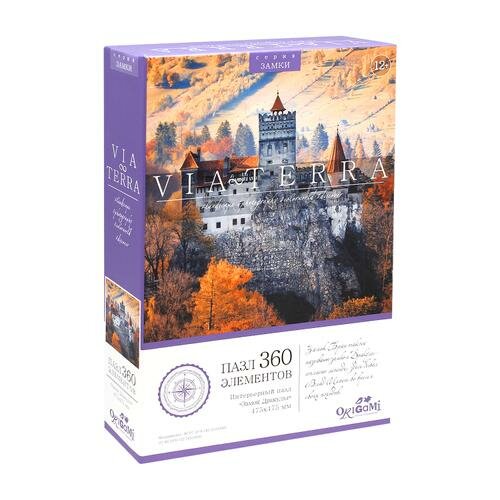 Виа Терра. Пазл.360Эл. Замок Дракулы. 06527