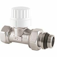 Клапан радиаторный термостатический прямой с преднастройкой и кольцевым уплотнением полусгона Profactor 1/2" RVT 980UR