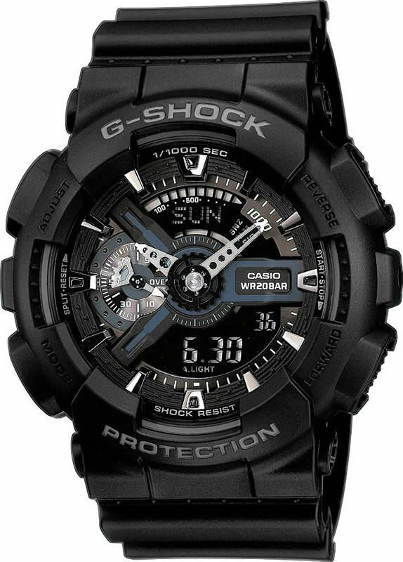 Наручные часы CASIO G-Shock, черный