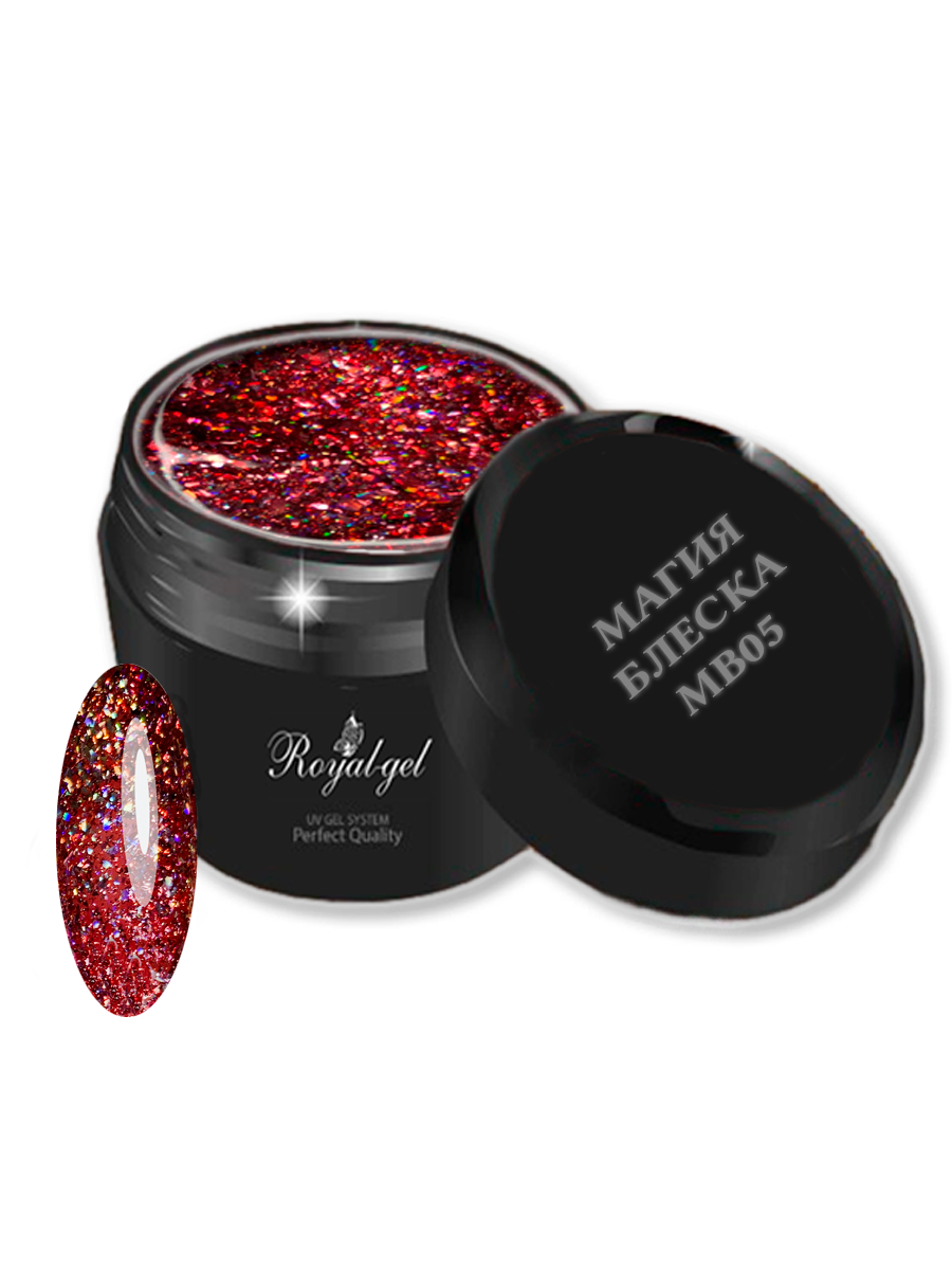 Гель Royal-gel "Магия блеска" 5 мл. МВ05
