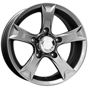 Литой колесный диск K&K Триал 6.5x15/5x139.7 D110.1 ET5 Дарк платинум