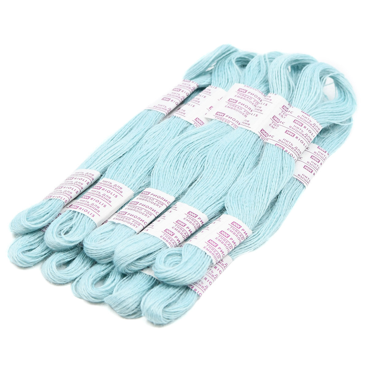 Мулине нитки для вышивания Риолис, 20 м*10 шт (шерсть, акрил), цвет 403