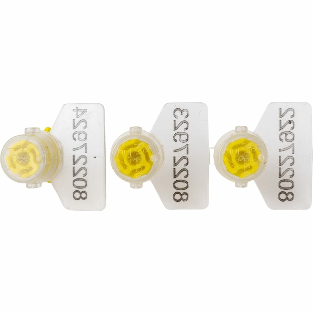 Роторная пластиковая номерная пломба ООО Пломба. Ру КПП-3-2030 РХ3