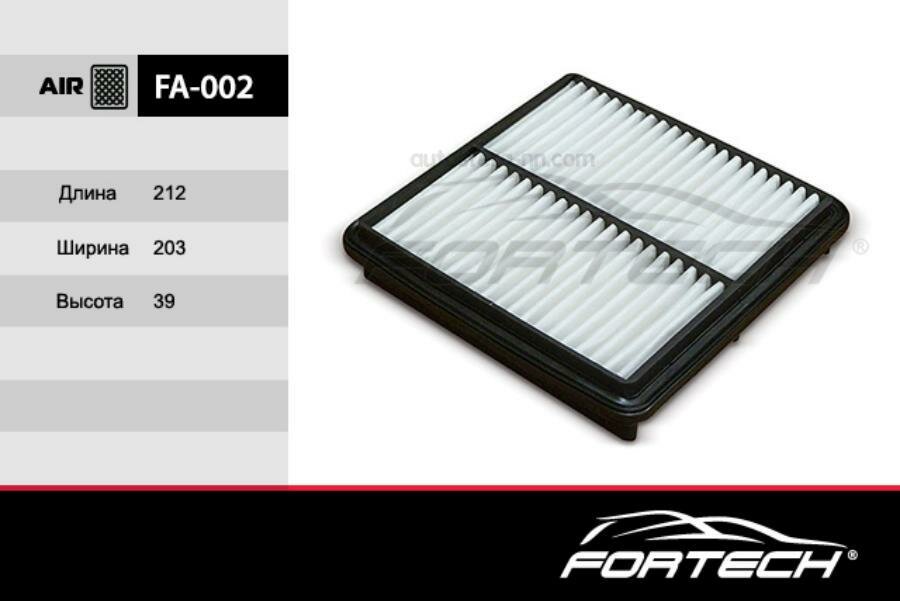 FORTECH FA002 Fortech Эл. фильтр. оч. воздуха CHEVROLET/DAEWOO Lanos