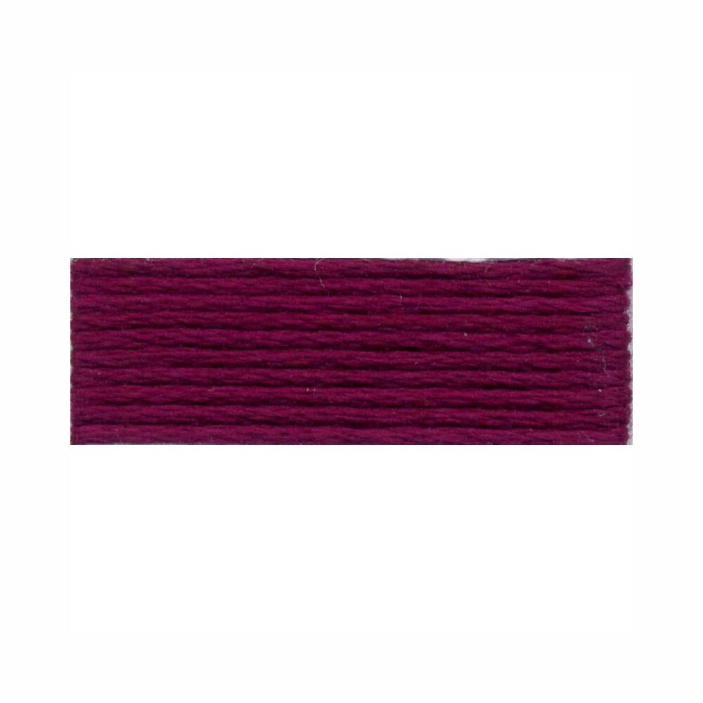 Мулине "DMC" 100% хлопок 8 м №0915 бордо