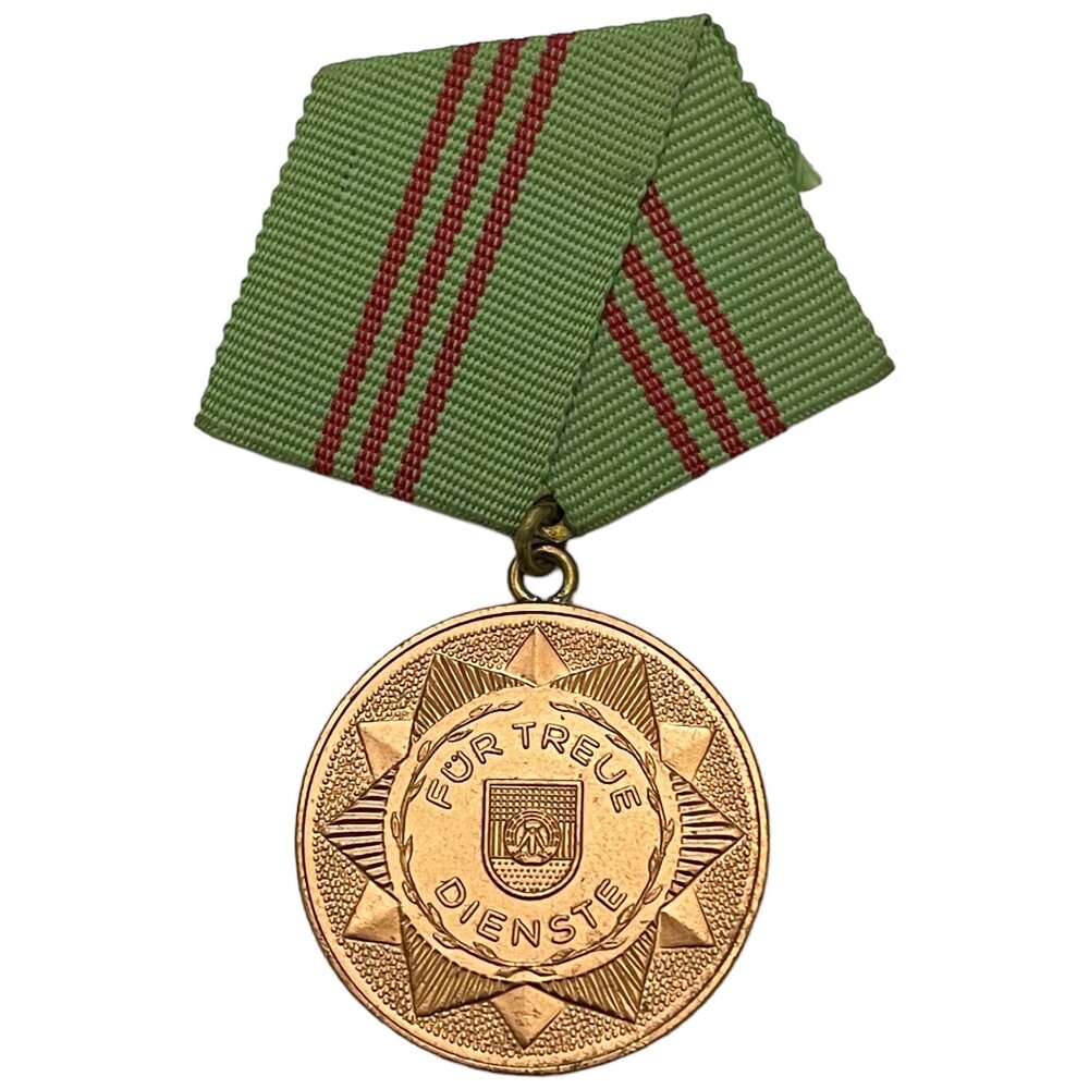 Германия (ГДР), медаль "За верную службу в МВД" бронза 1959-1990 гг. (2)