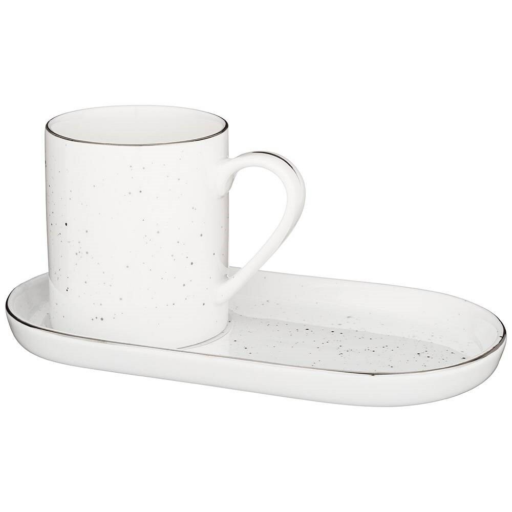 Чайная пара bronco "Platinum" 230 мл