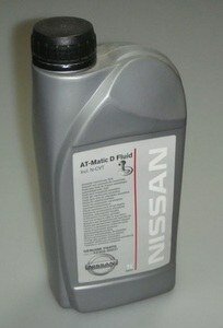 Масло трансмиссионное atf nissan 1л matic fluid d