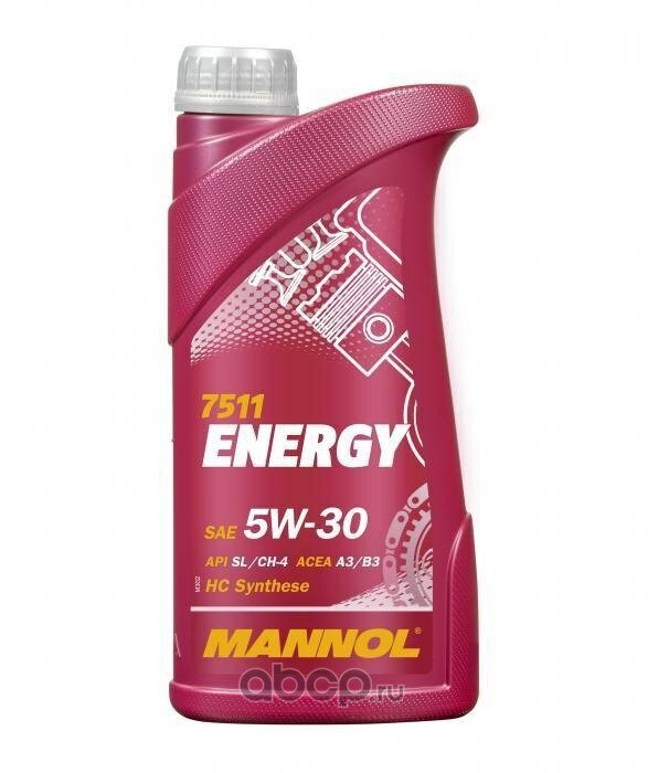 Масло моторное mannol energy 5w-30 1 л 7016