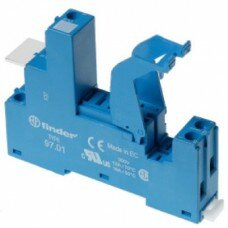 Розетка с винтовыми клеммами (с зажимной клетью) для применения с реле 46,52 (97.02SPA) | код 9702SPA | FINDER ( 1шт. )