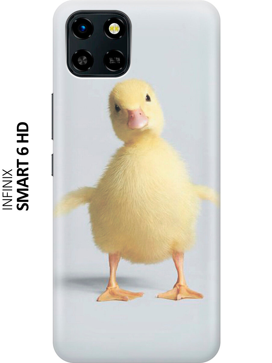 Силиконовый чехол Утя на Infinix Smart 6 HD / Инфиникс Смарт 6 ХД