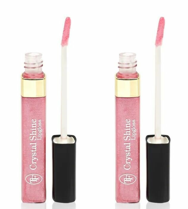 TF cosmetics Жидкая помада Crystal CTL03-32 Абрикосовый блик, 17 мл, 2 шт