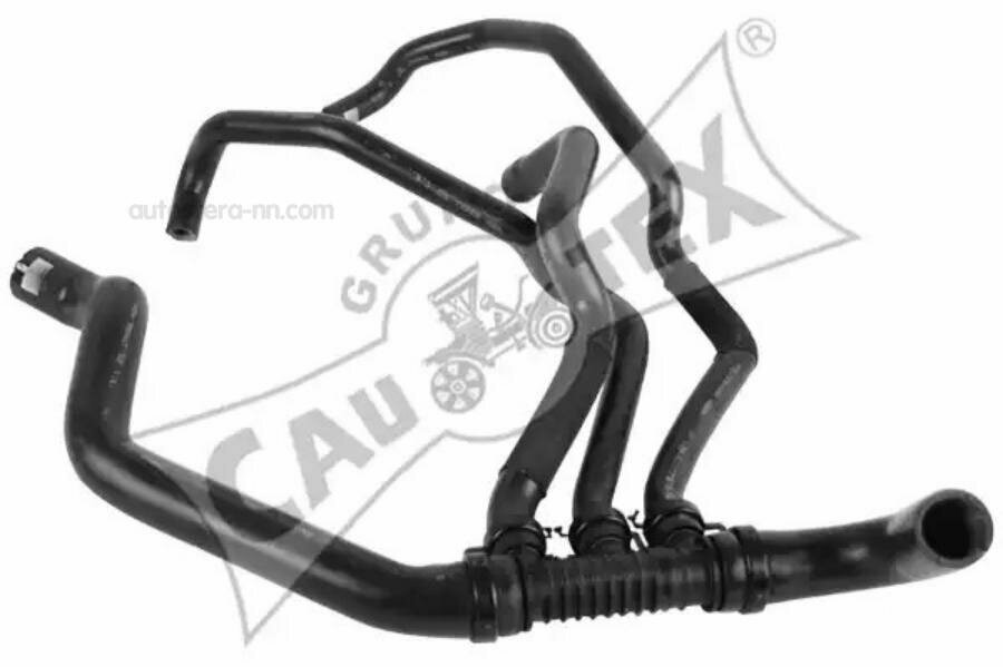 CAUTEX 026792 Патрубок радиатора нижн RENAULT: MEGANE II 1.9 Dci F9Q LMOG