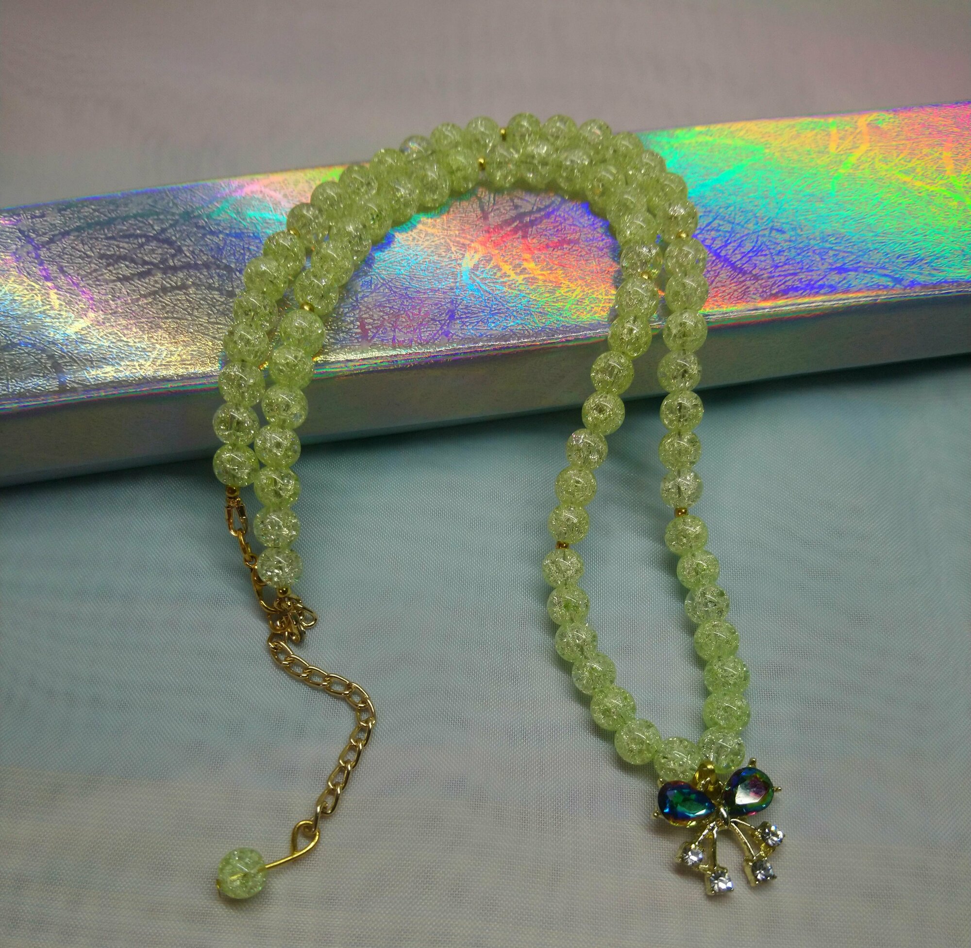 Бусы, кварц