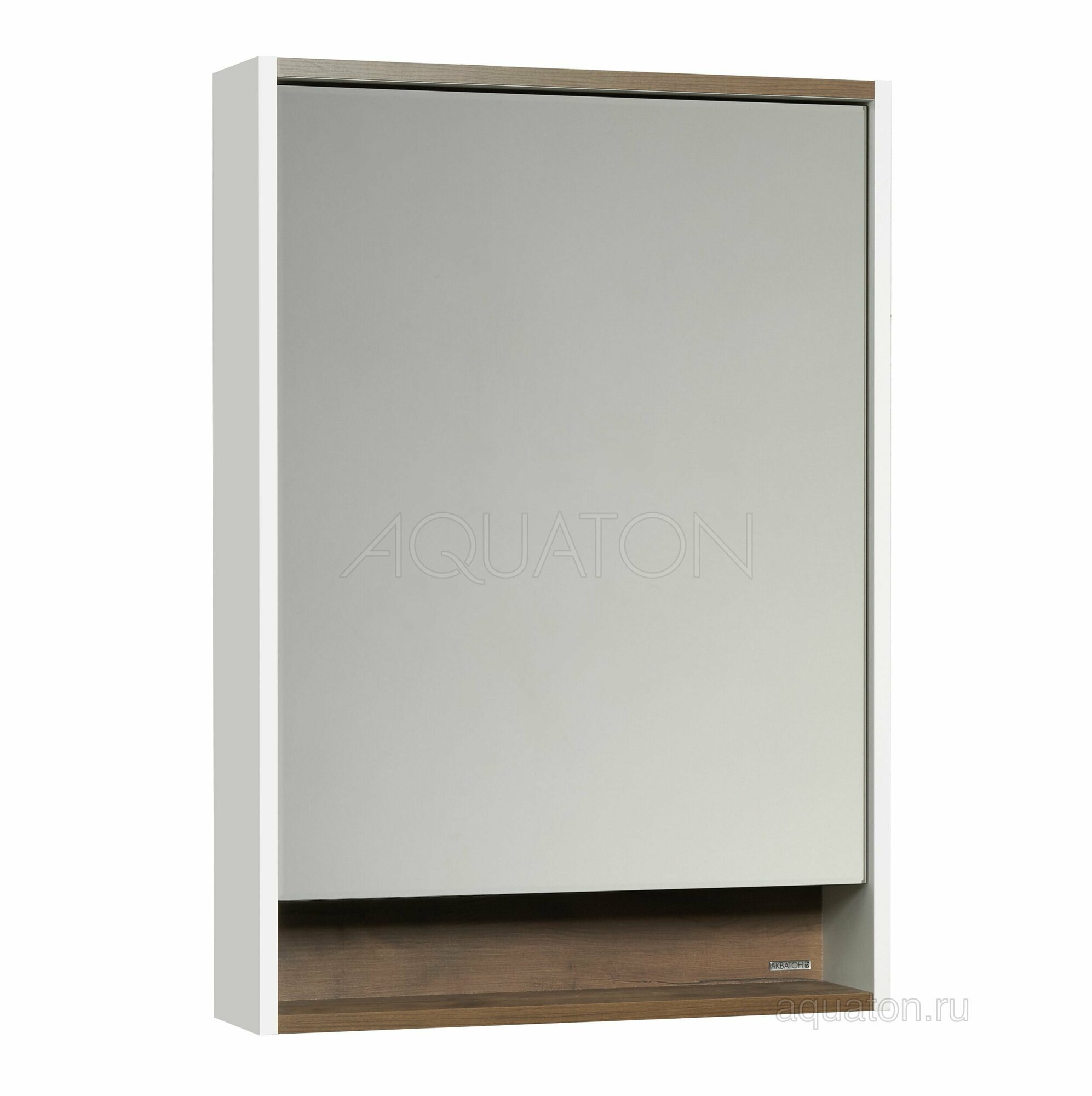 Зеркальный шкаф AQUATON Капри 60 таксония темная 1A230302KPDB0 *