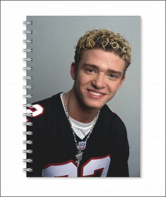 Тетрадь Джастин Тимберлейк, Justin Timberlake №17, А6