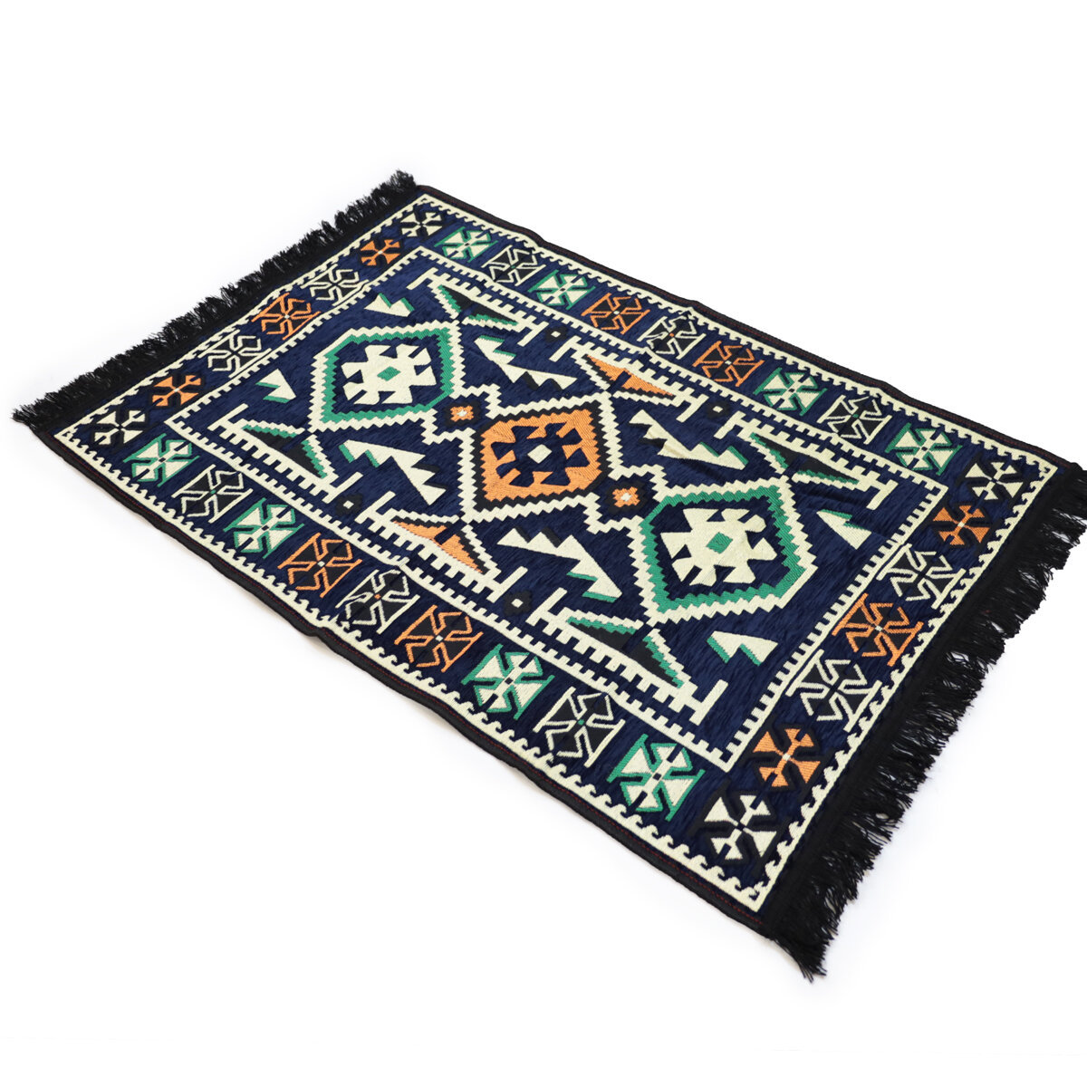 Ковер декоративный 80*128 т. синий 0 UNICA