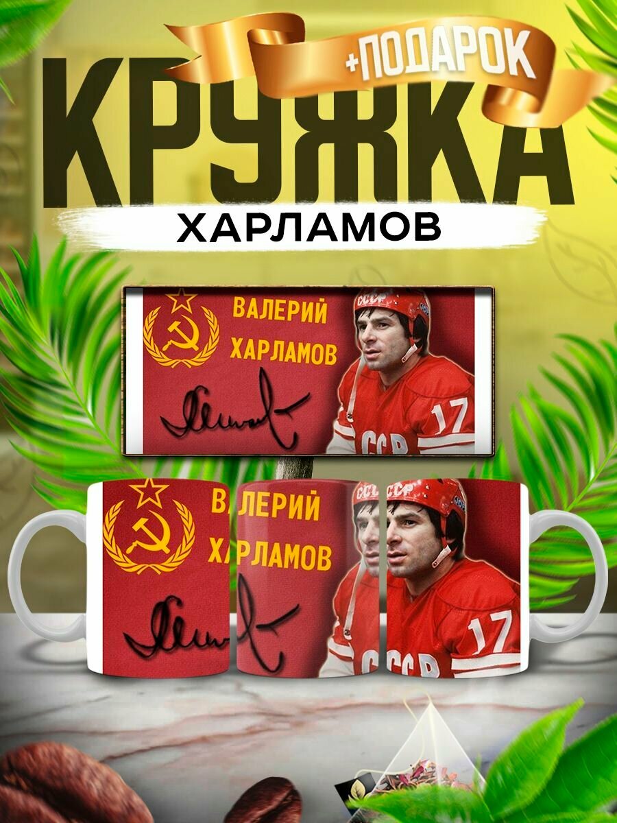 Кружка большая Валерий Харламов