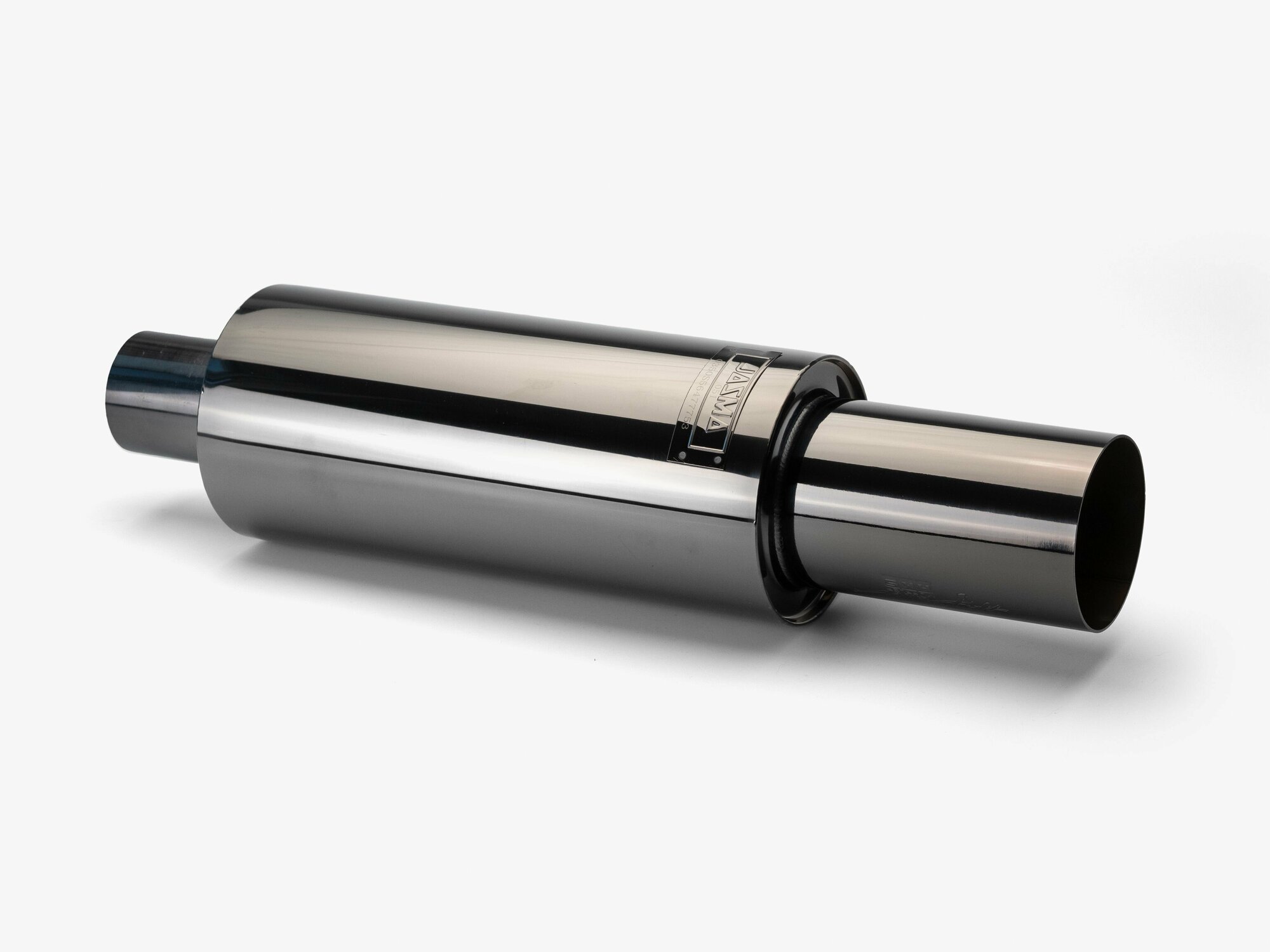 Прямоток банка 63*86 мм HKS Hi-Power bass+ Графит для выхлопной системы автомобиля