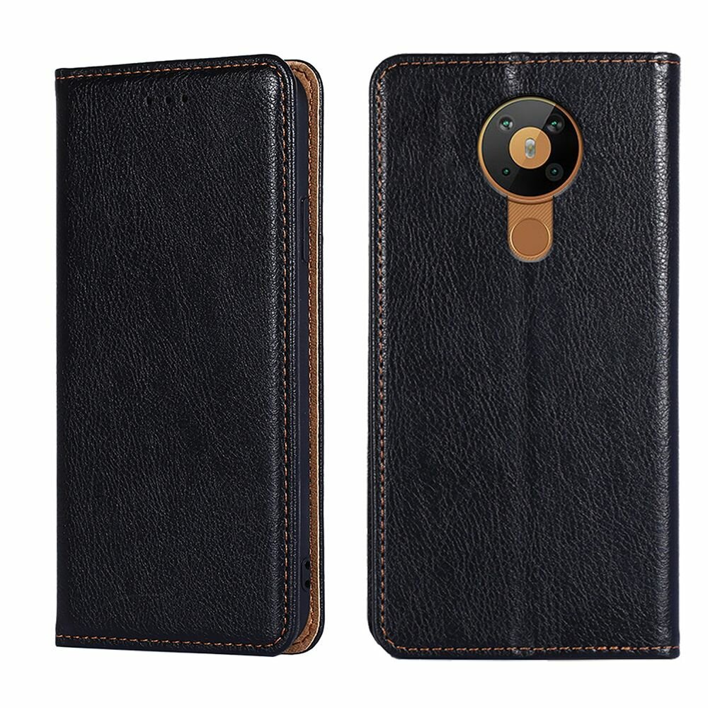 Чехол-книжка MyPads для Nokia 5.3 / Нокиа 5.3,(черный)