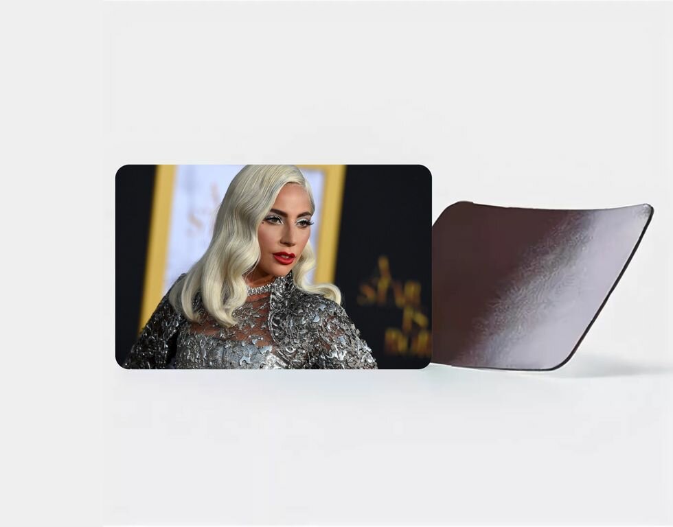 Магнит виниловый Леди Гага, Lady Gaga №2