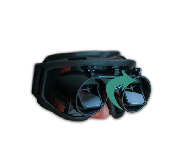 Очки-перевёртыши invertos 3xb для развлечений и развития и тренировок вестибулярного аппарата