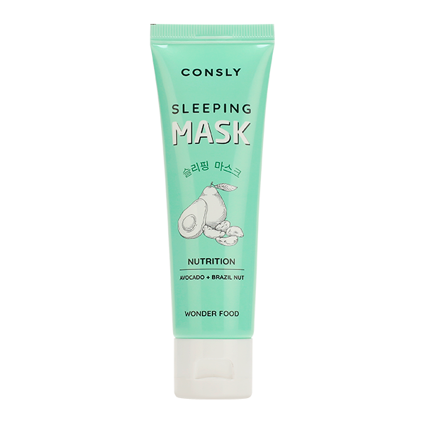 Consly Wonder Food Avocado and Brazil Nut Nutrition Sleeping Mask Питательная ночная маска с маслом бразильского ореха и авокадо