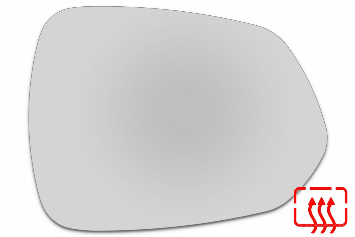 Зеркальный элемент правый HONDA Fit I (05-08) сфера нейтральный с обогревом