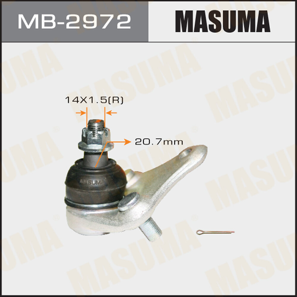 Шаровая опора Toyota Avensis (T220) 97-, Celica (T180) 89-, Rav 4 (A10) 94- нижняя Masuma