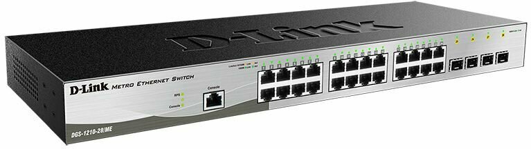 Коммутатор D-LINK DGS-1210-28/ME/B2A