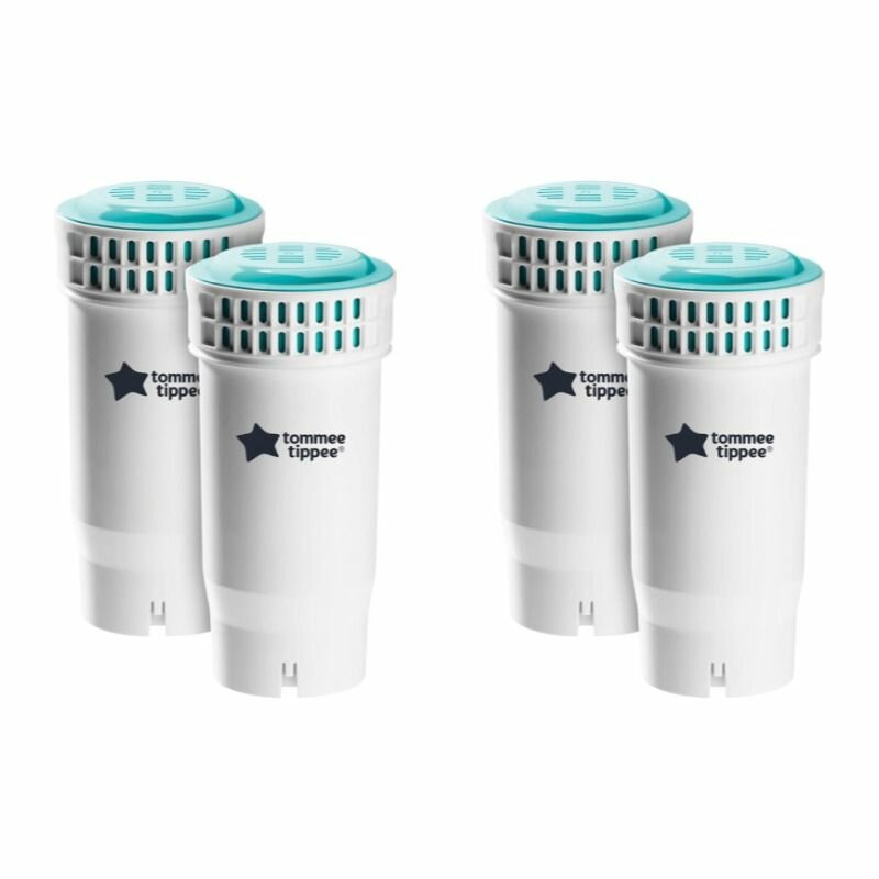 Сменный фильтр очистки воды для машин Perfect Prep Tommee Tippee Оriginal и Day & Night, 2 упаковки по 2 шт