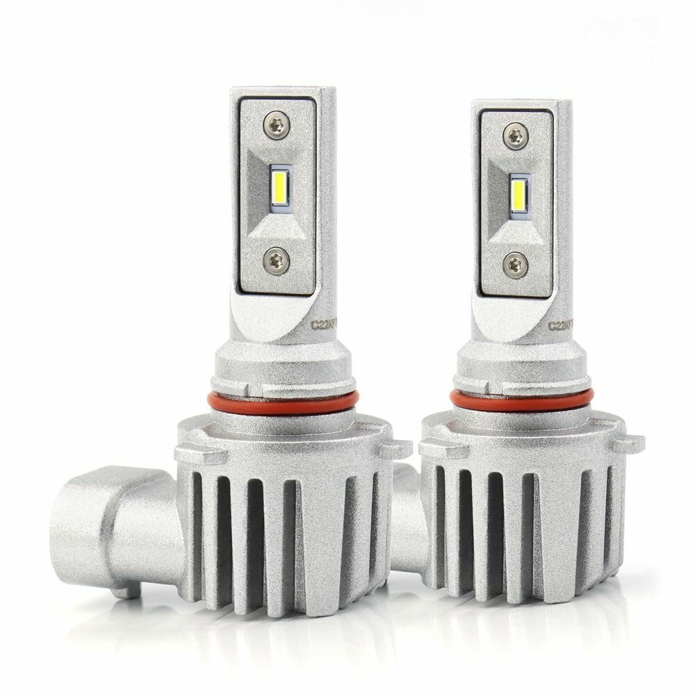 Автомобильные светодиодные лампы 9005 HB3 V9 PRO, 2 шт