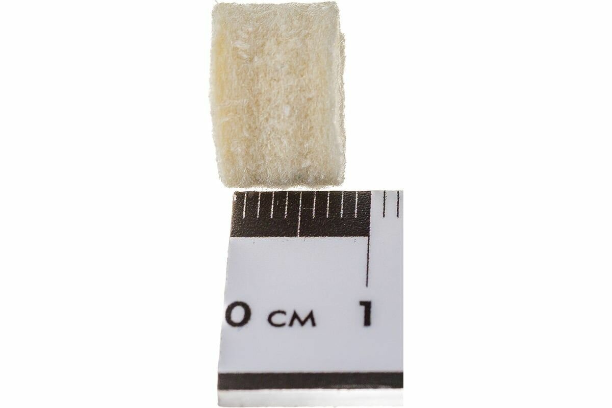 Фетровый круг Зубр d 12x8 мм 2 шт. 35935