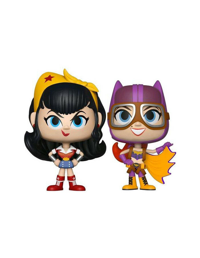 Фигурка Funko Vynl: DC Comics Bombshells – Wonder Woman + Batgirl (2-Pack)