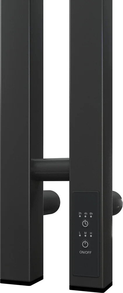 Полотенцесушитель электрический Point Гермес П3 PN13812GB 8х120, графит блеск